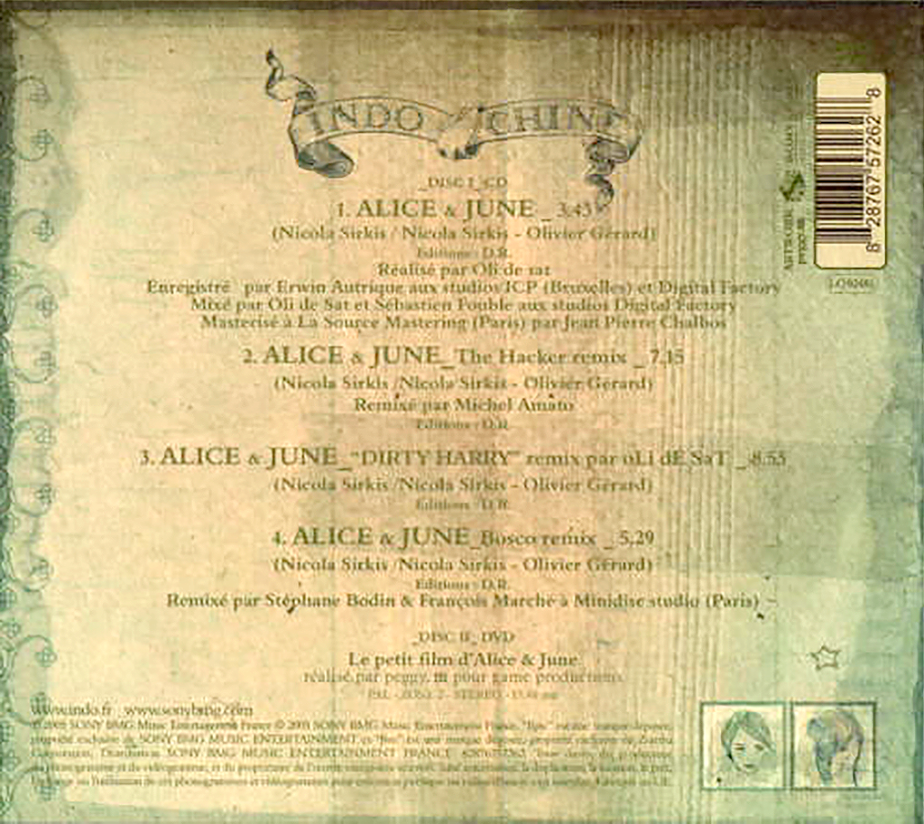 Alice & June - Indochine