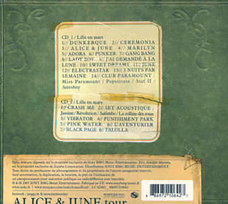 Alice & June Tour (Live) - Indochine